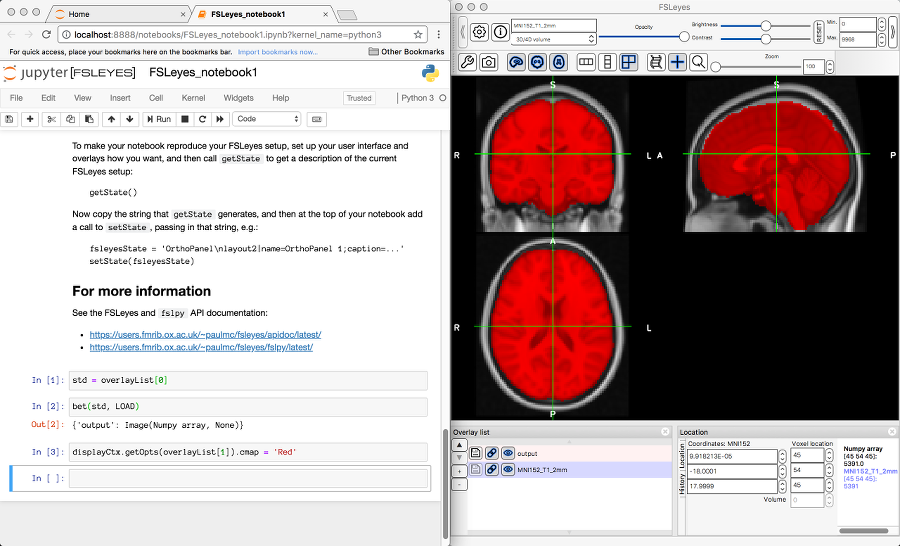FSLeyes and Jupyter Notebook — FSLeyes documentation
